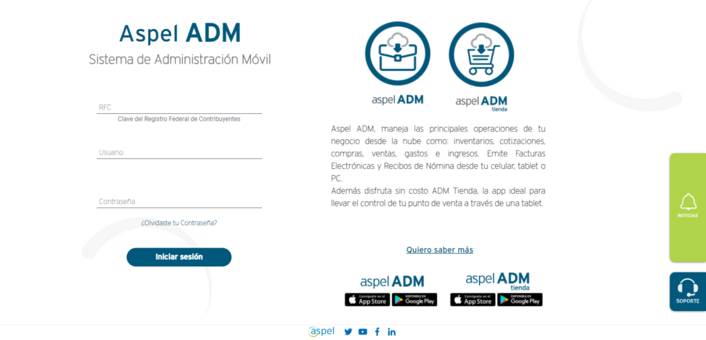 Aspel ADM | Software Administrativo en la Nube