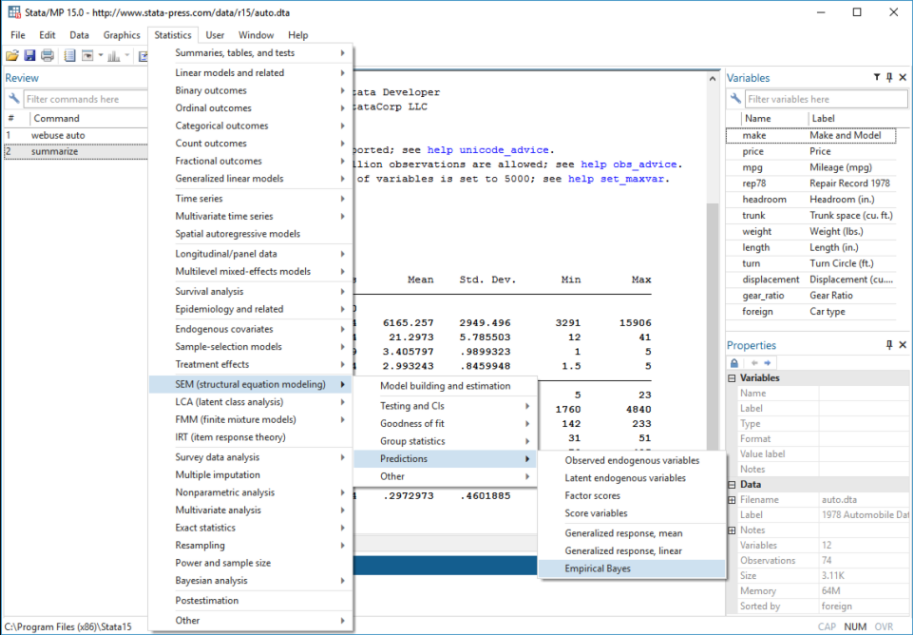 Stata Software Precios Funciones Y Opiniones